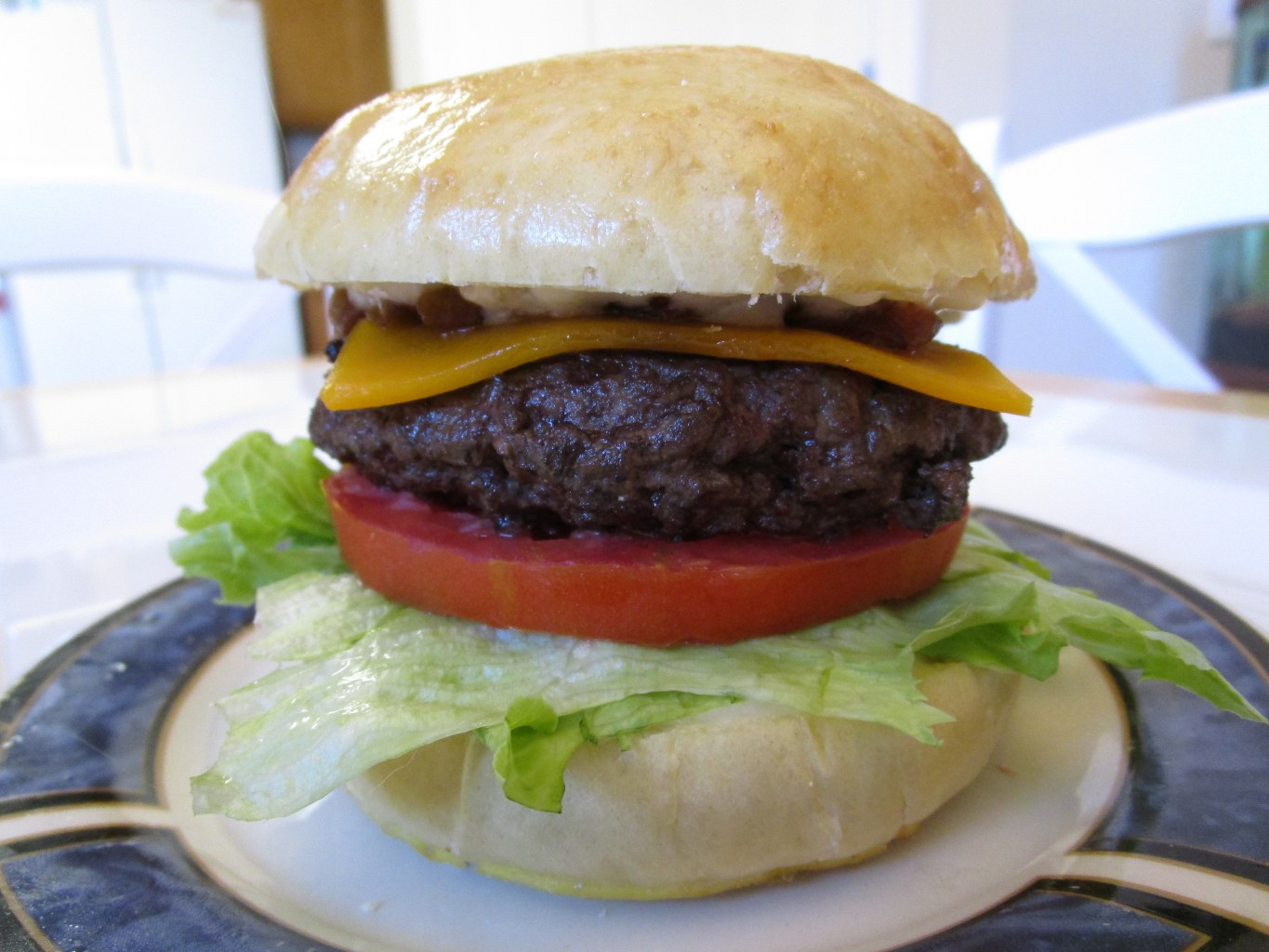 5th Dimension Burger – The Chicken and the Egg: A Family Cookbook