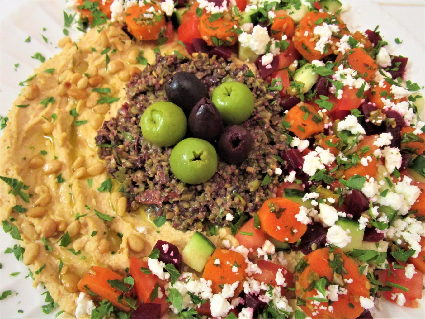 Loaded Hummus Dip – The Chicken and the Egg: A Family Cookbook