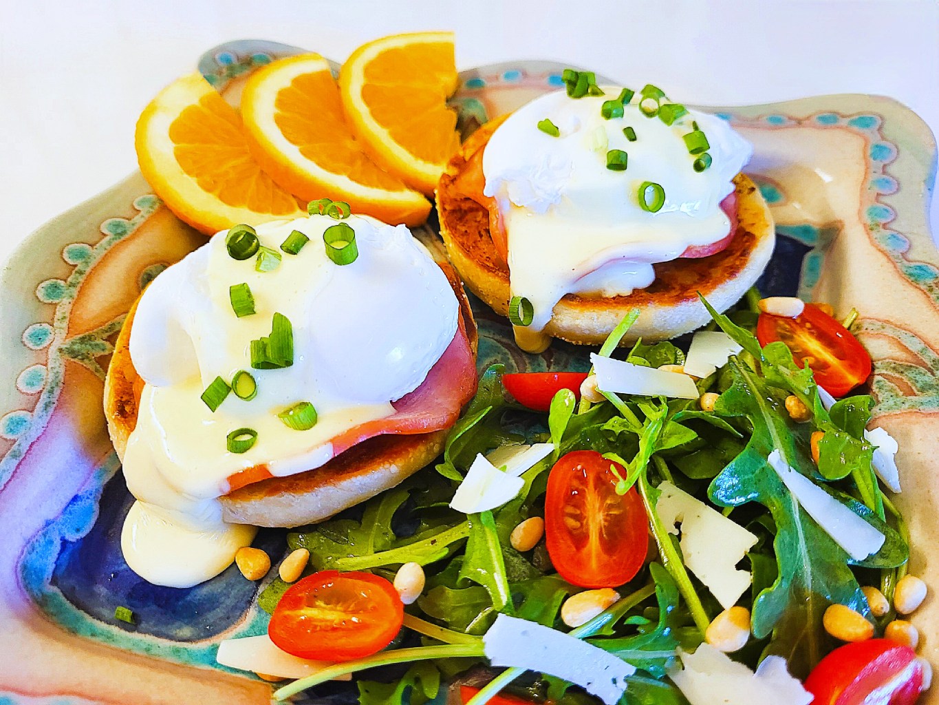 Eggs Benedict Brunch – The Chicken and the Egg: A Family Cookbook